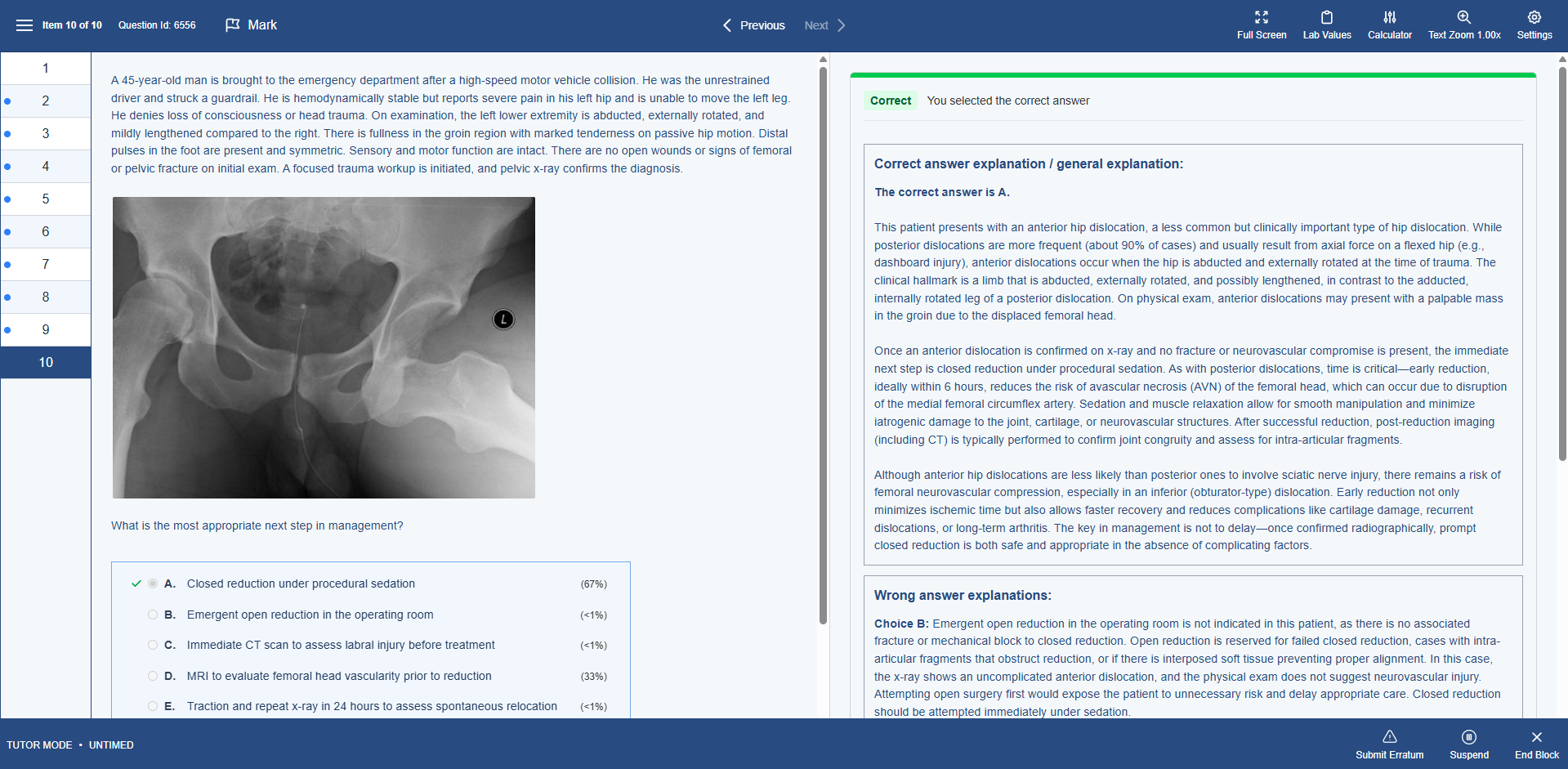 HY Surgery | Mehlman Medical Question Bank